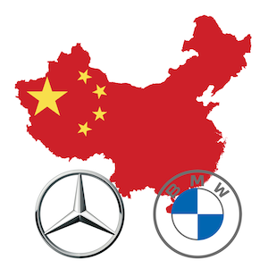 Mercedes-Benz·BMW, 2026년 중국 판매 50만대 미만 전망 - 아우토바인
